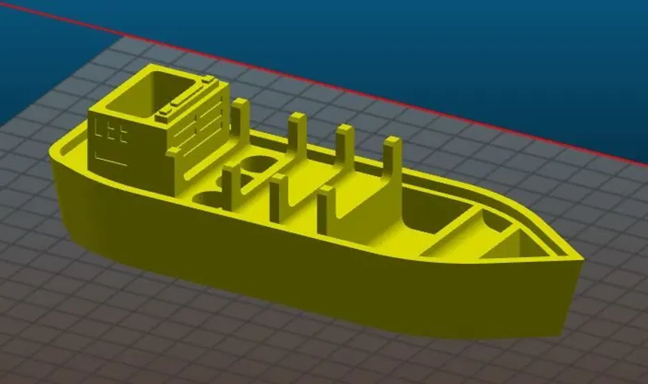 Desk Ship by Kenty94 | Download free STL model | Printables.com