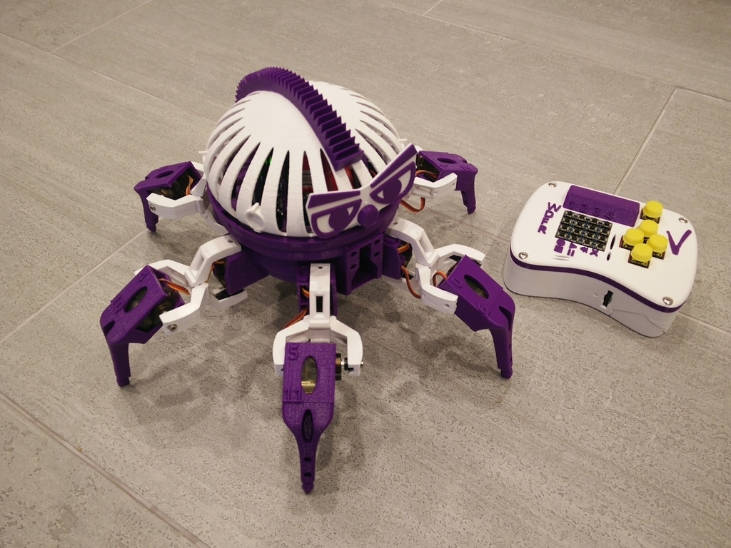 4 Mohawks for Vorpal Hexapod by UWcharlie1983 | Download free STL model ...