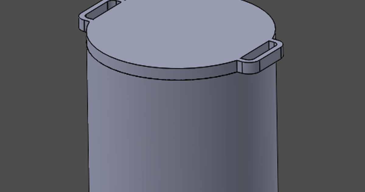 Basic Container by epimethius234 | Download free STL model | Printables.com