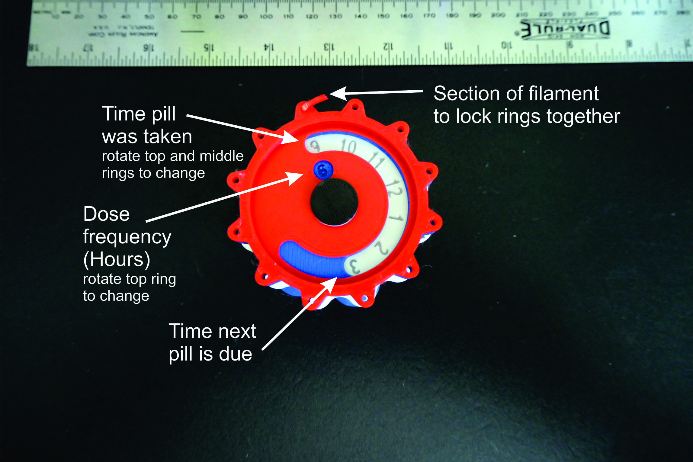 Pill Time reminder Bottle by Schaffer.la | Download free STL model ...