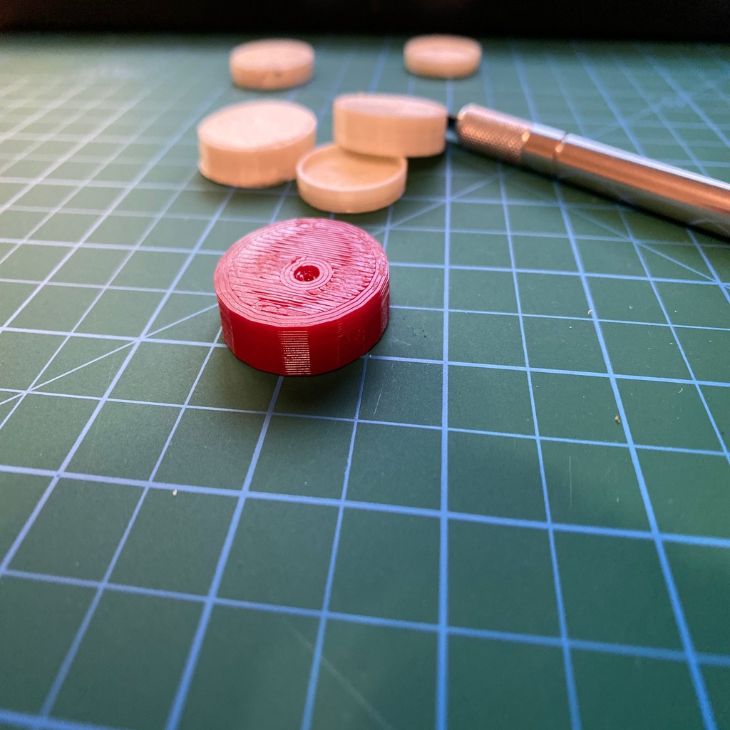 Round RFID (25mm) Case by digitalist | Download free STL model ...