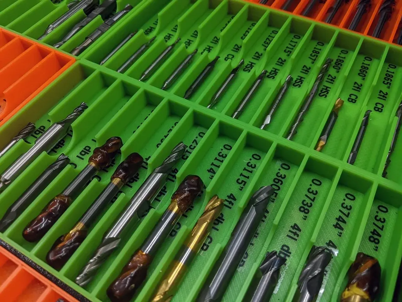 Endmill / Reamer / Drill storage containers by termlimit | Download ...