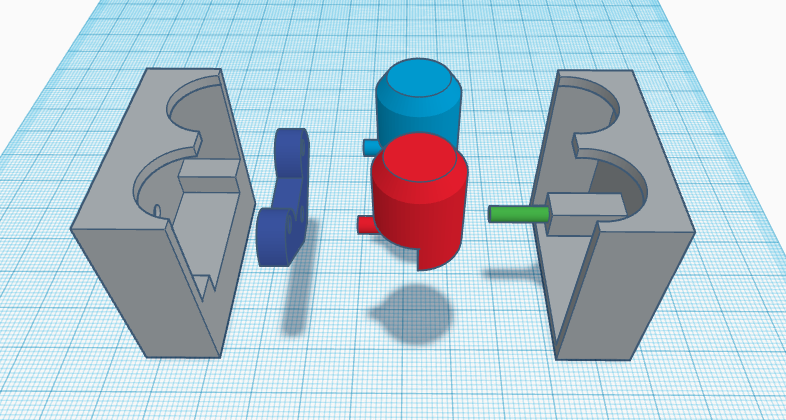Button Fidget by KLM1318 | Download free STL model | Printables.com