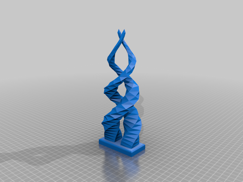 Double helix entwined by d3d89BHD | Download free STL model ...
