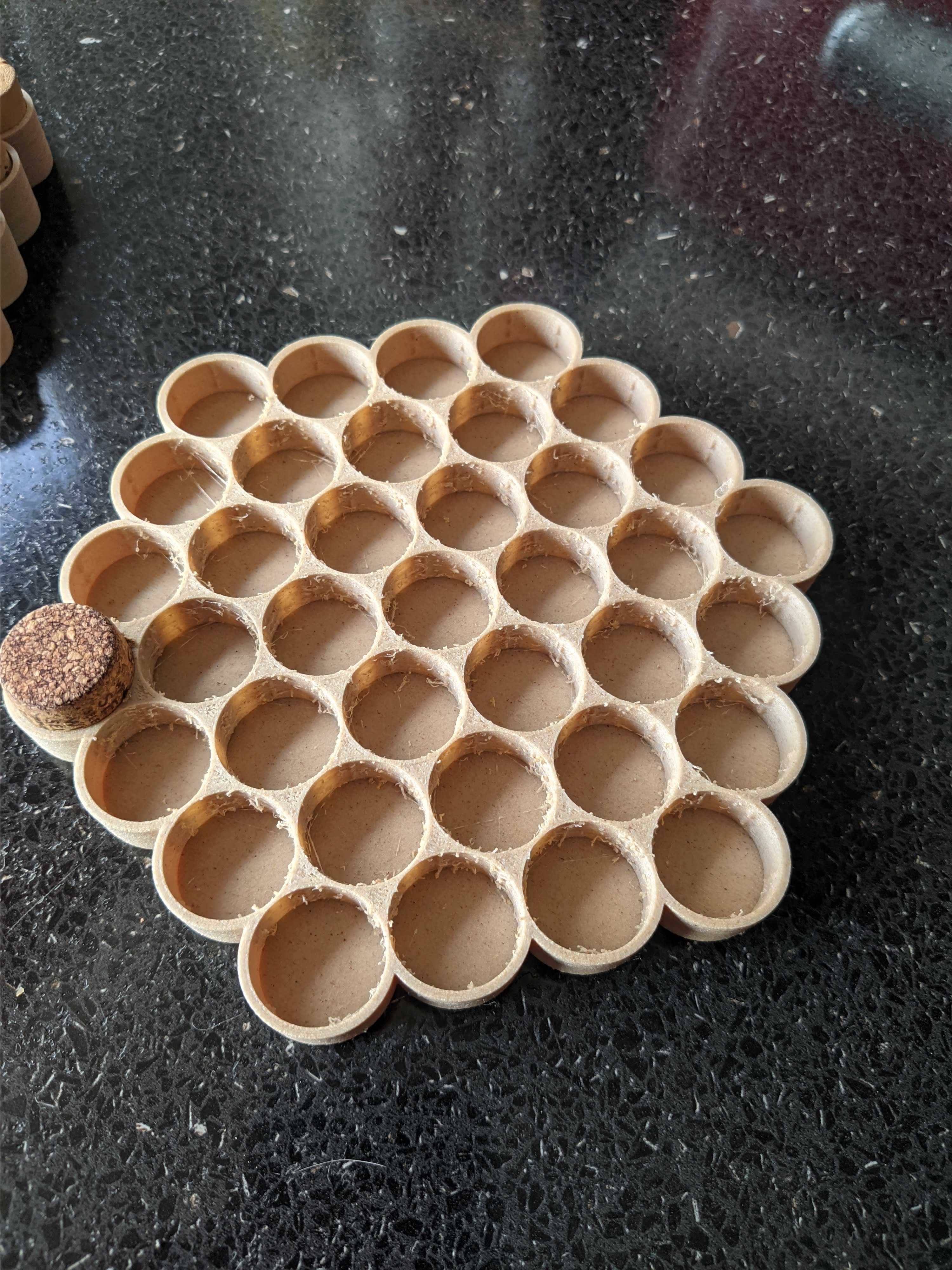 Wine Cork Trivet for MINI by calex | Download free STL model ...
