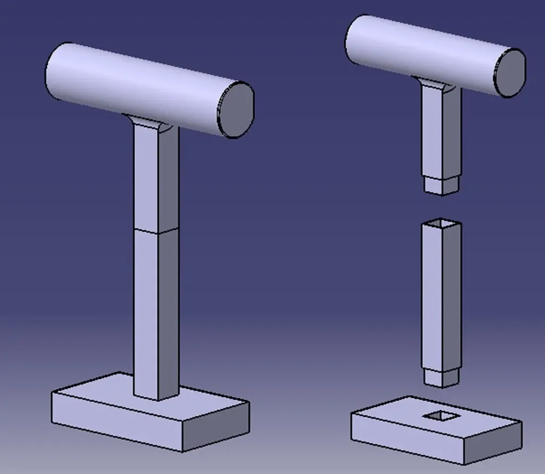 Necklace Jewelry Display T-Bar (Tall) by UWcharlie1983 | Download free ...