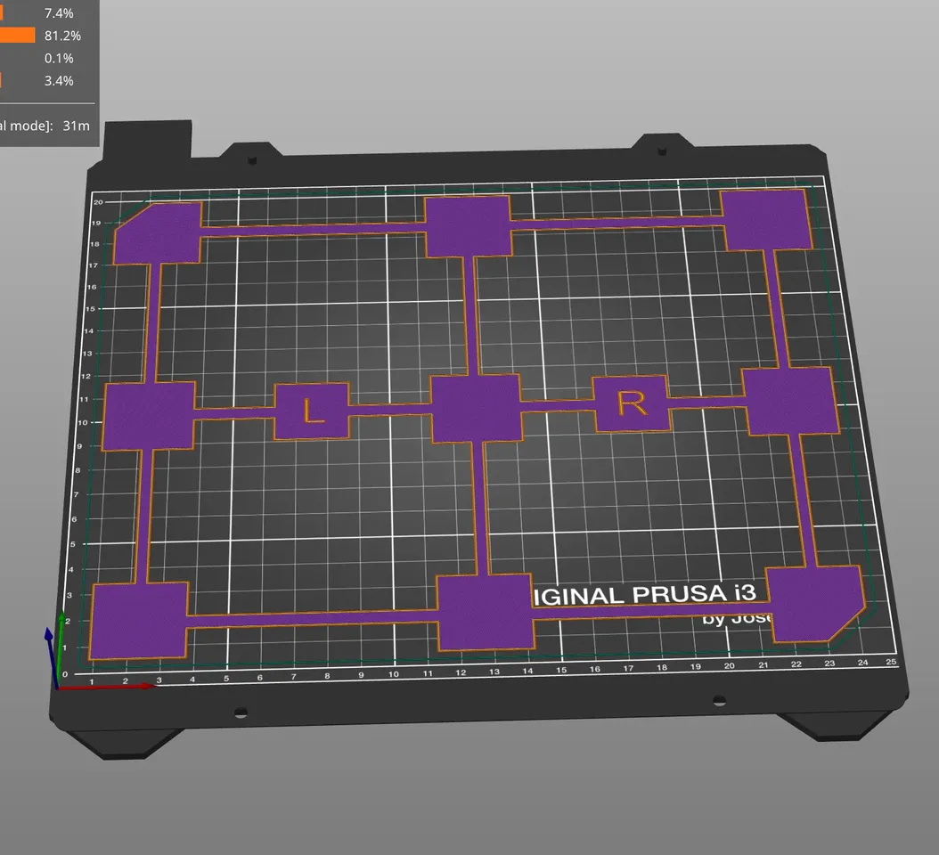 Bed level test by JacobH4H3 | Download free STL model | Printables.com