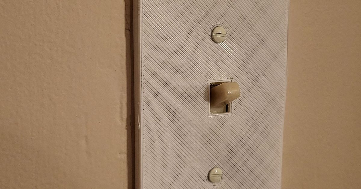Prank Light Switch Cover by Kabliga | Download free STL model ...