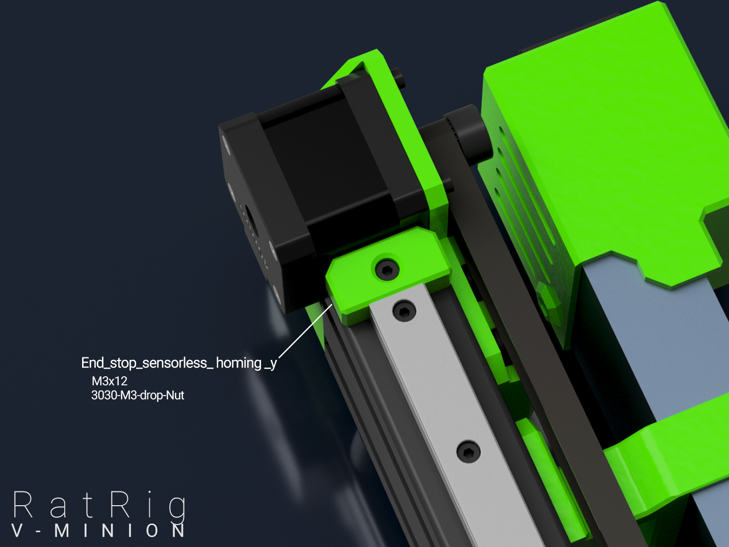 Y-endStop sensorLess homing - RatRig V-minion by 3DP-MAMSIH | Download ...