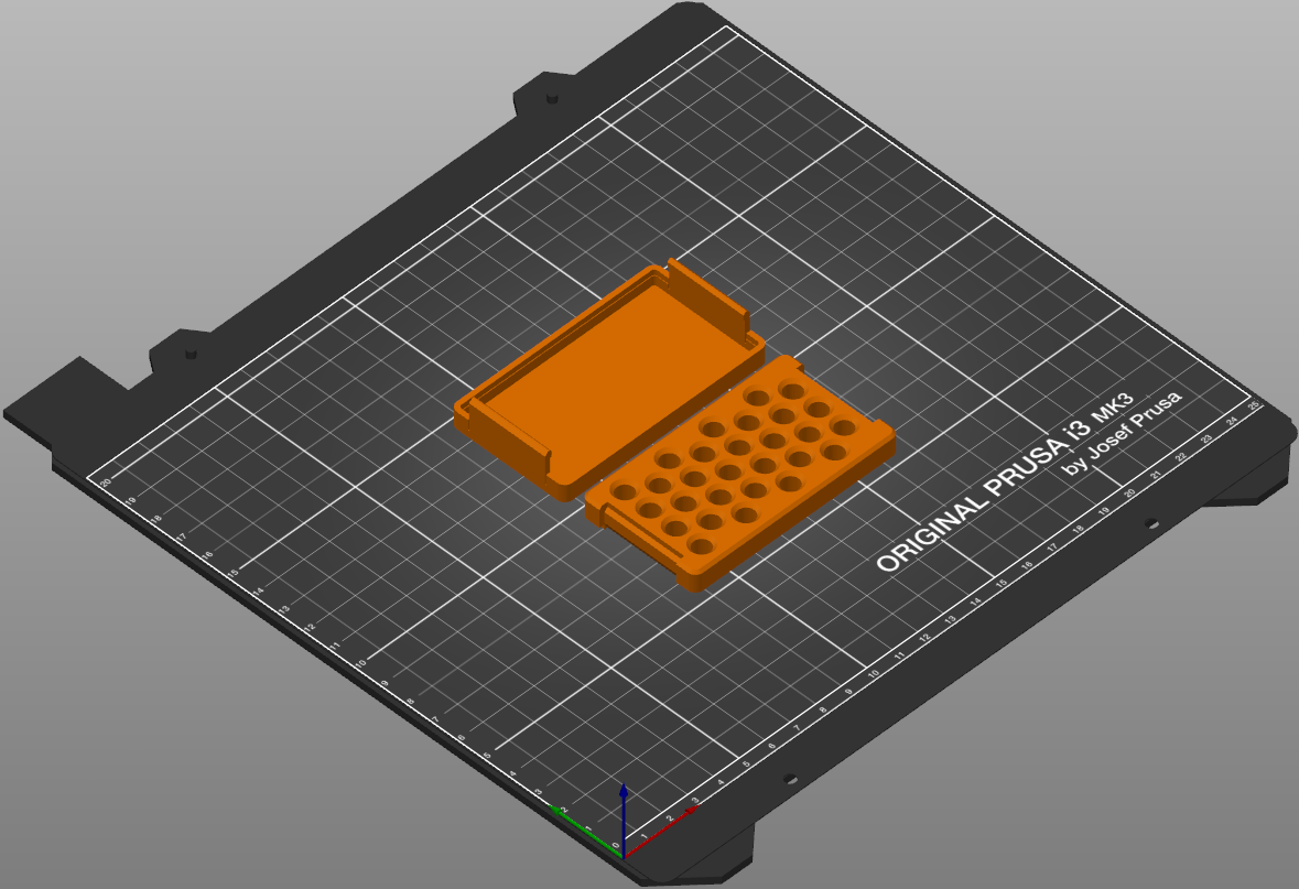 Nozzle case organizer by Zahg | Download free STL model | Printables.com
