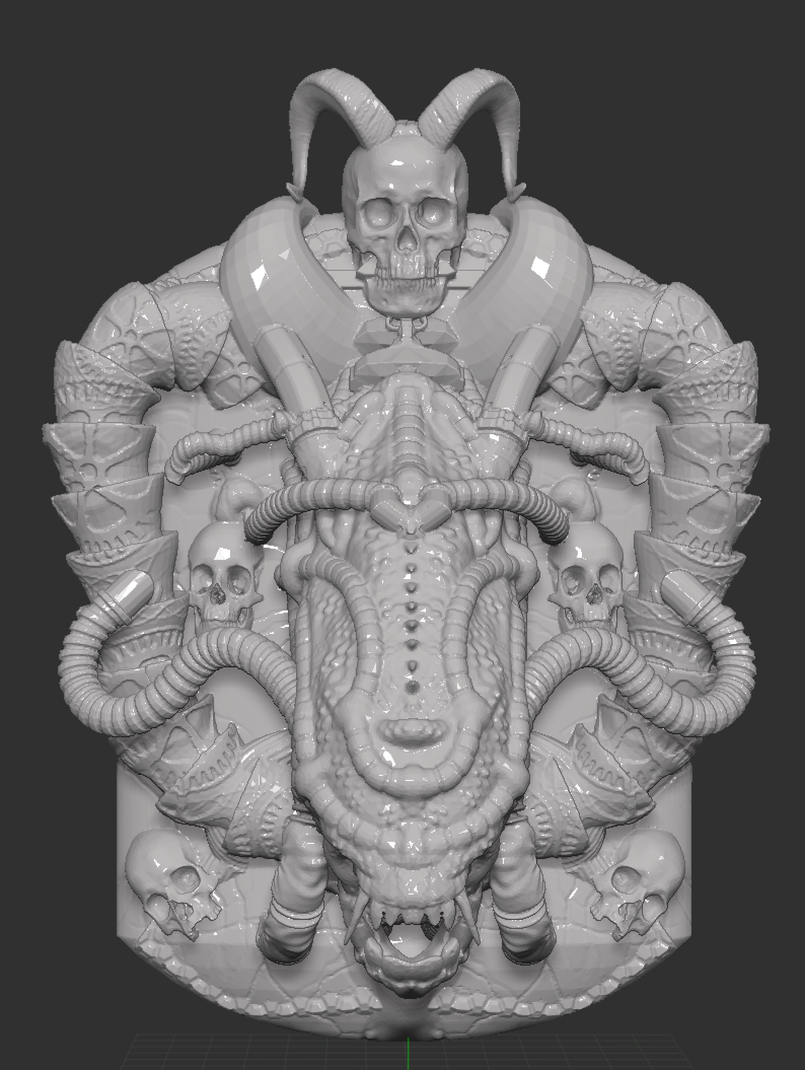 Alien Wall Plaque by The Happy Extruder | Download free STL model ...