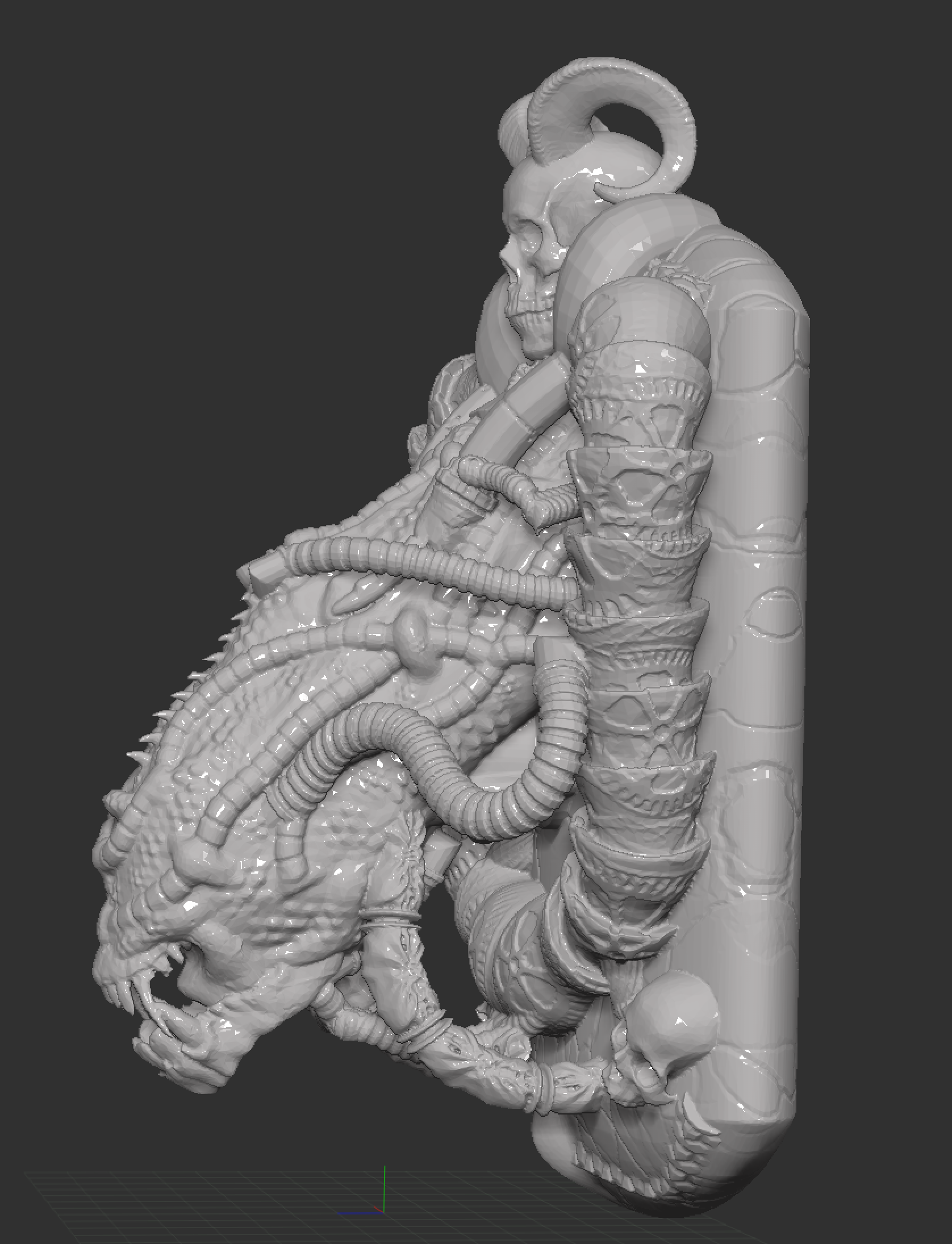 Alien Wall Plaque by The Happy Extruder | Download free STL model ...