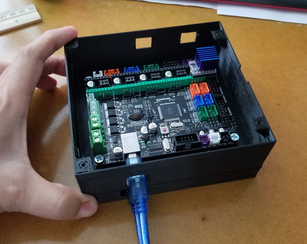 Modular Electronics Case (stackable layers for MPCNC) by Jamie ...