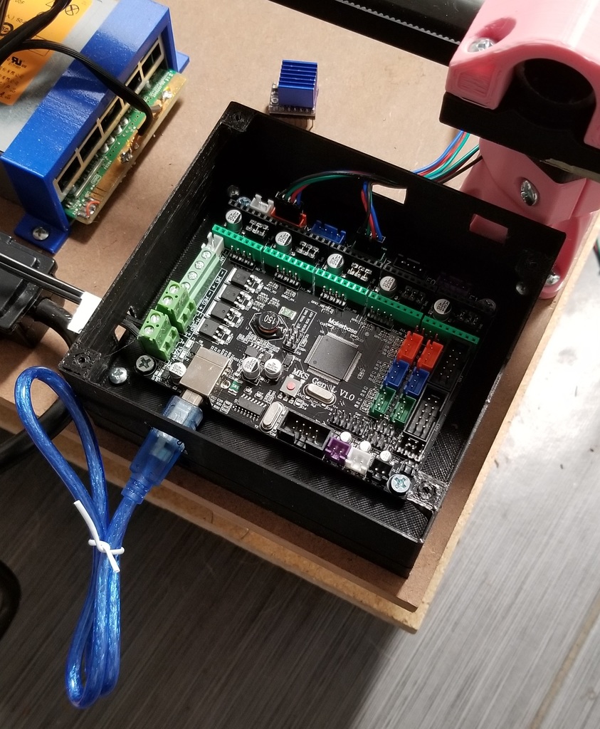 Modular Electronics Case (stackable layers for MPCNC) by Jamie ...