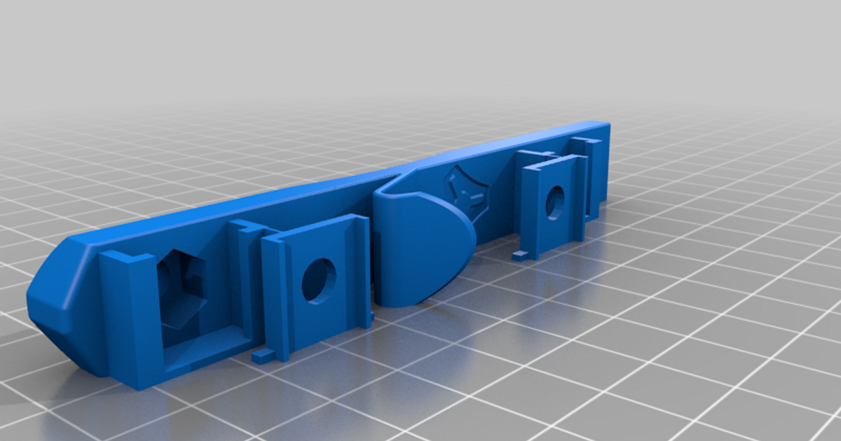 MPCNC nut trap, fully traps nuts by Jamie | Download free STL model ...