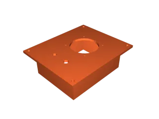 Joystick Mounting Panel by Jamie | Download free STL model | Printables.com