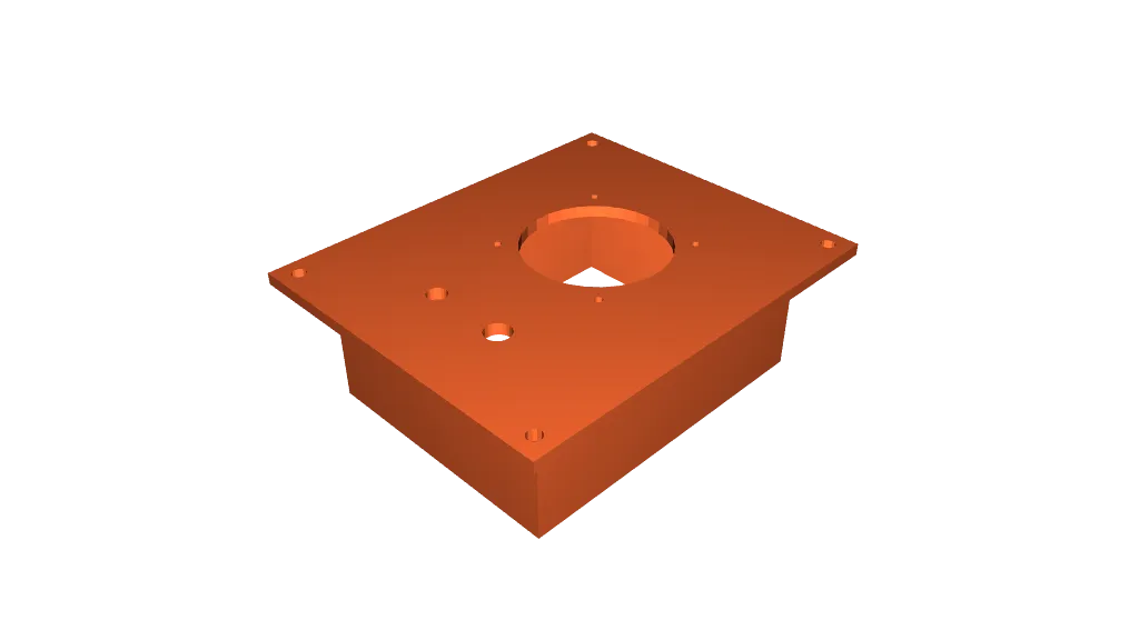 Joystick Mounting Panel by Jamie | Download free STL model | Printables.com
