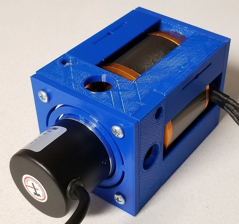 ODrive motor holder for KEDA 63-64 motor and LPD3806 encoder by Jamie ...