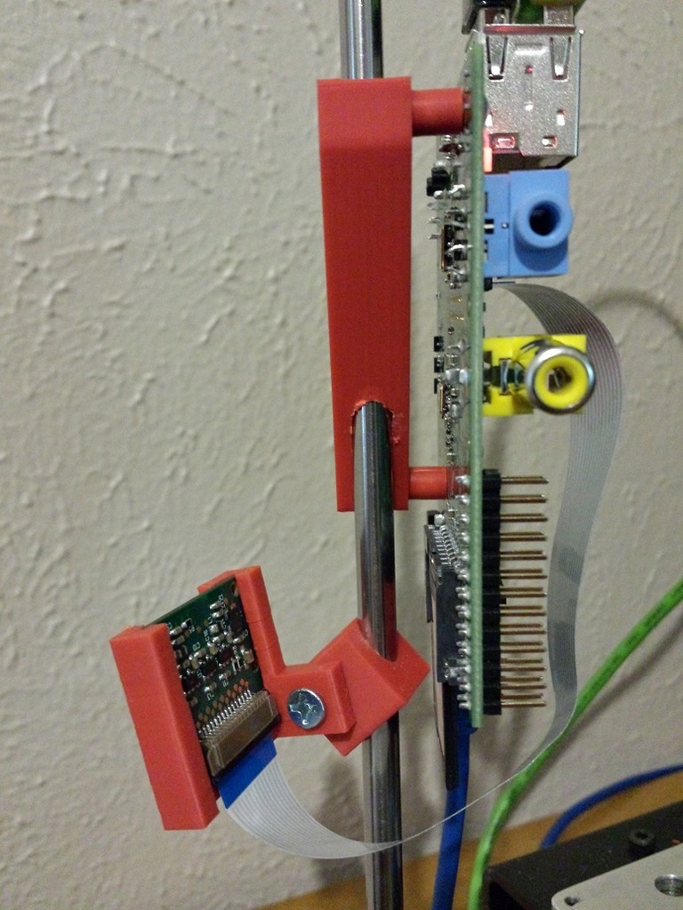 Raspberry Pi Stand for Octoprint by Jamie | Download free STL model ...