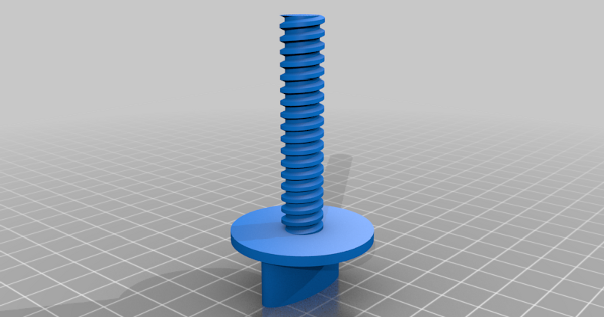 M&D easel screw by Lazarus65 | Download free STL model | Printables.com