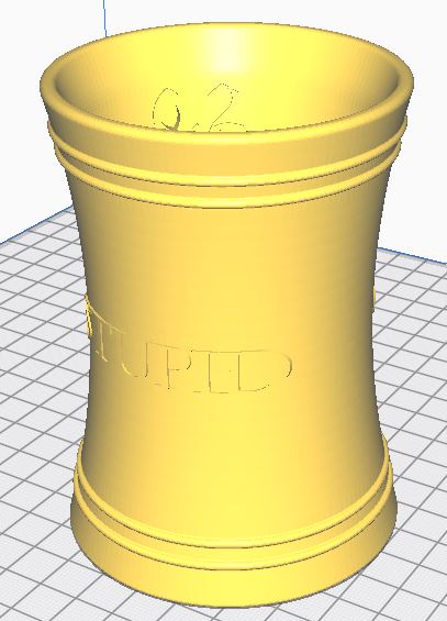 Genius-Stupid-Cup - updated with swapped and without words :-) by ...