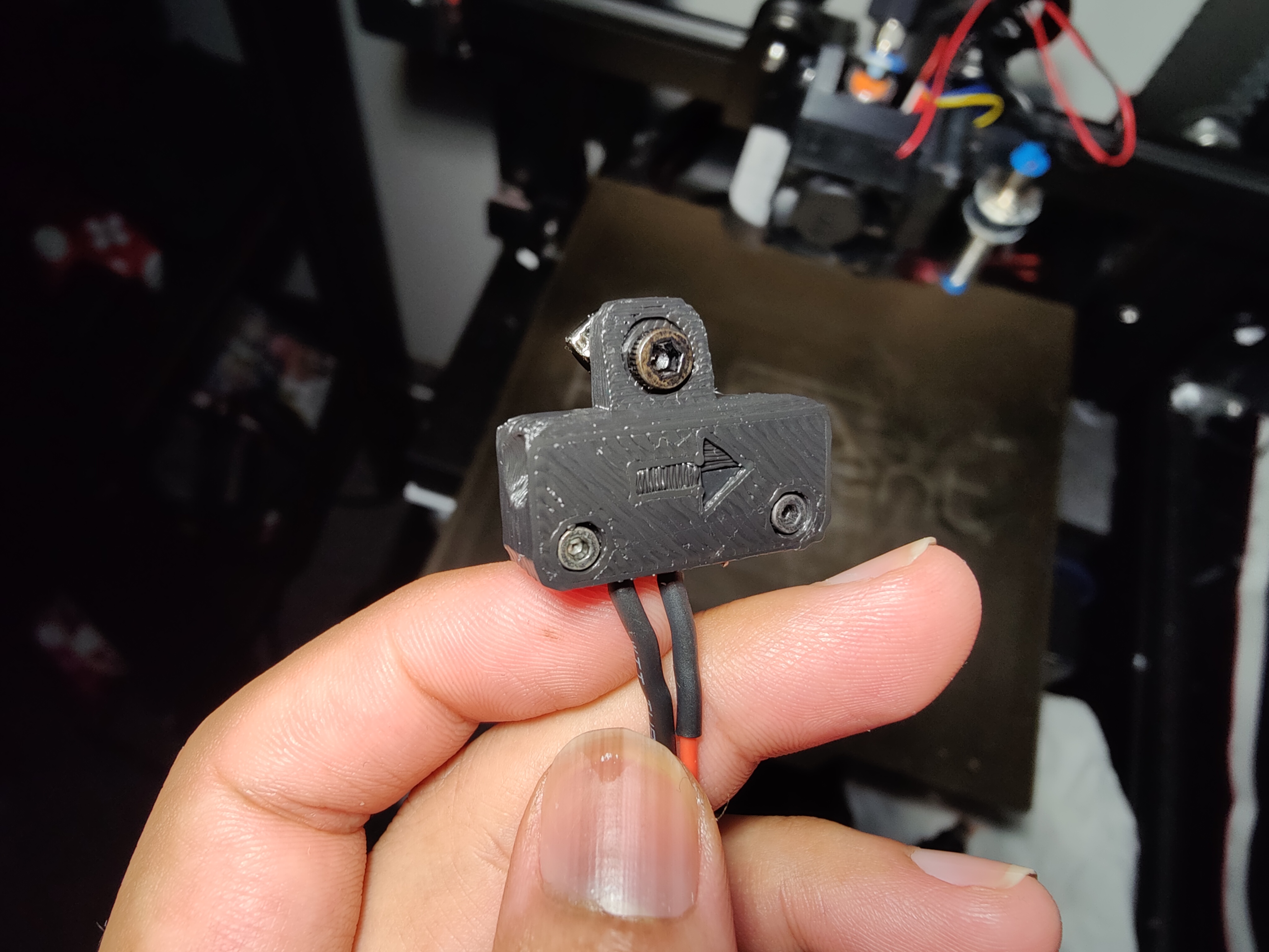 Nano Filament Runout Sensor by Glitzville | Download free STL model ...