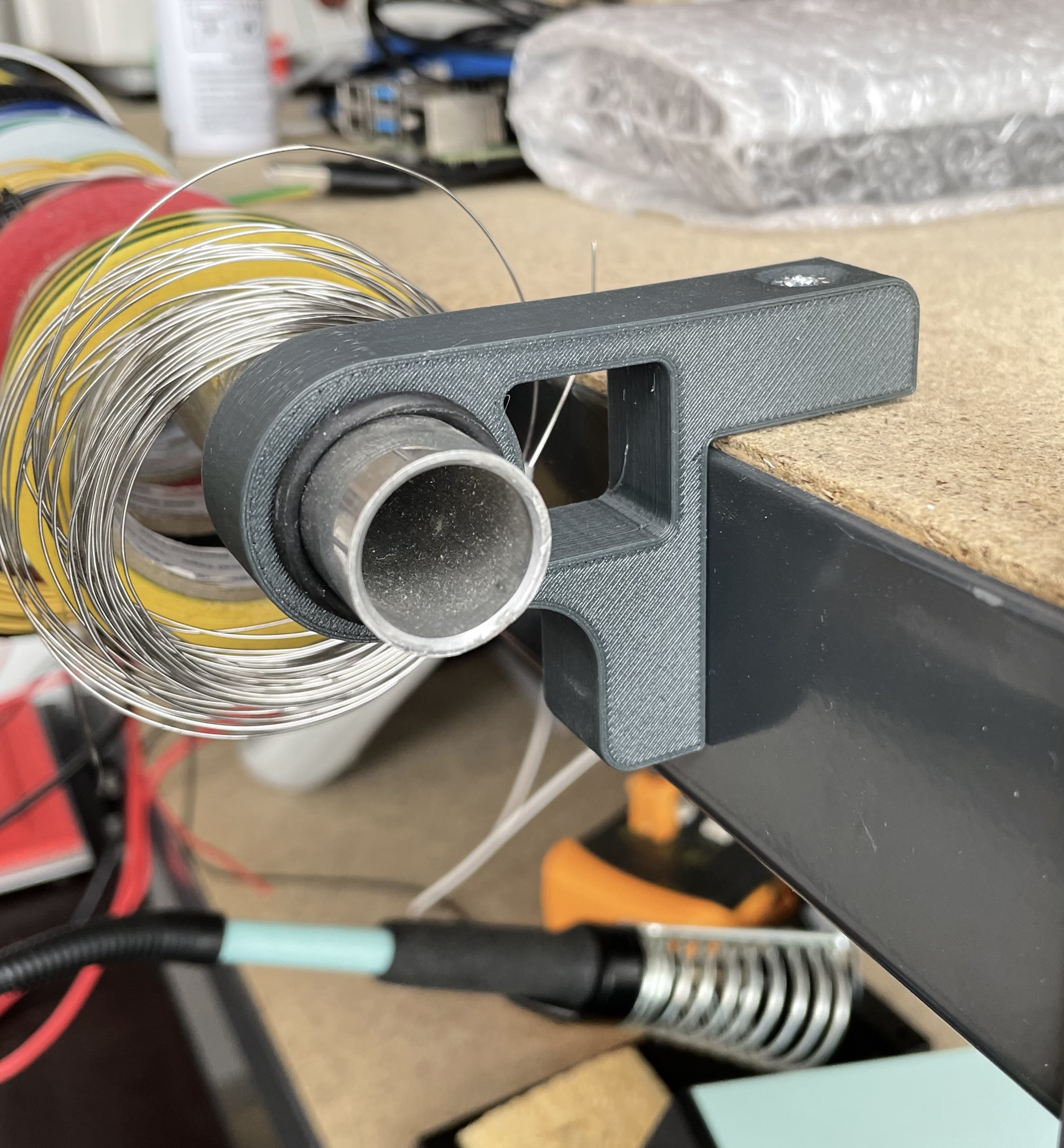 Cable Spools and Pliers Rack by Scientific Prototypes | Download free ...