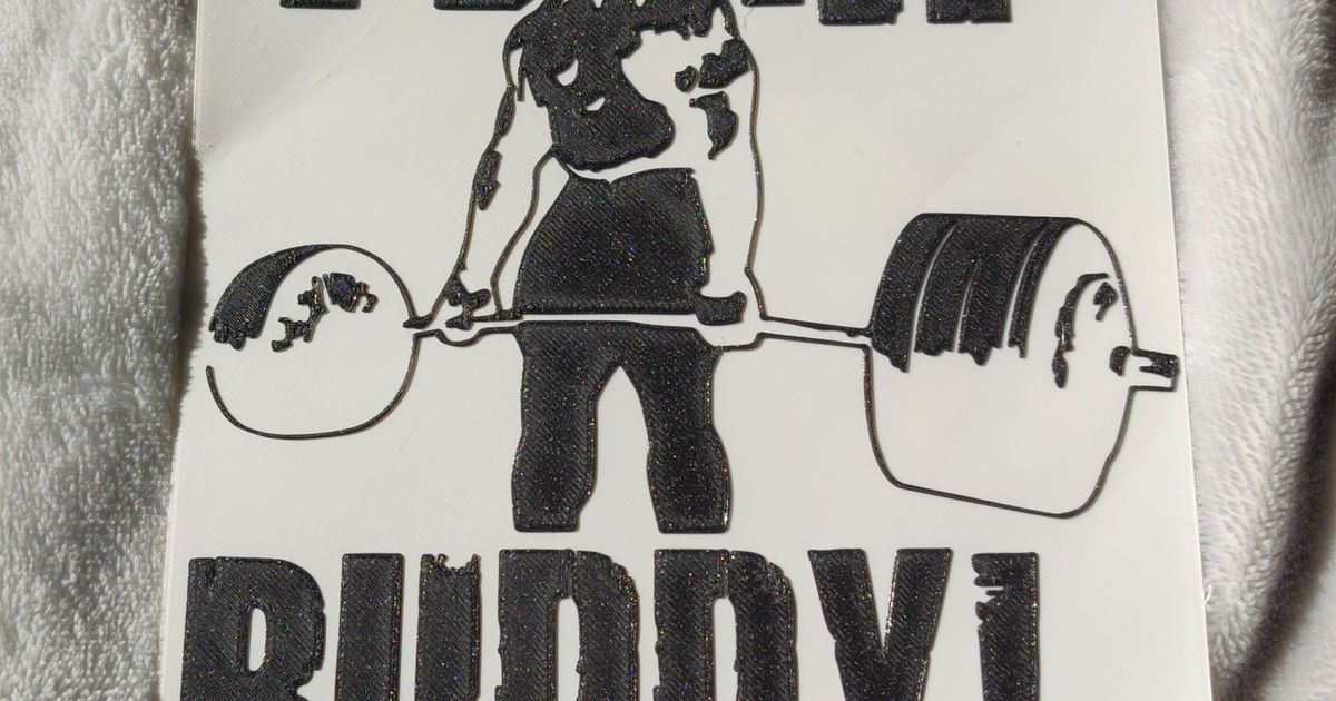 Ronnie Coleman "Yeah Buddy" Sign by Raphhorn | Download free STL model ...