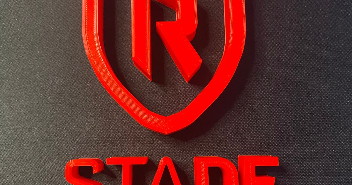 Logo Stade de Reims V1 by Nefaa | Download free STL model | Printables.com