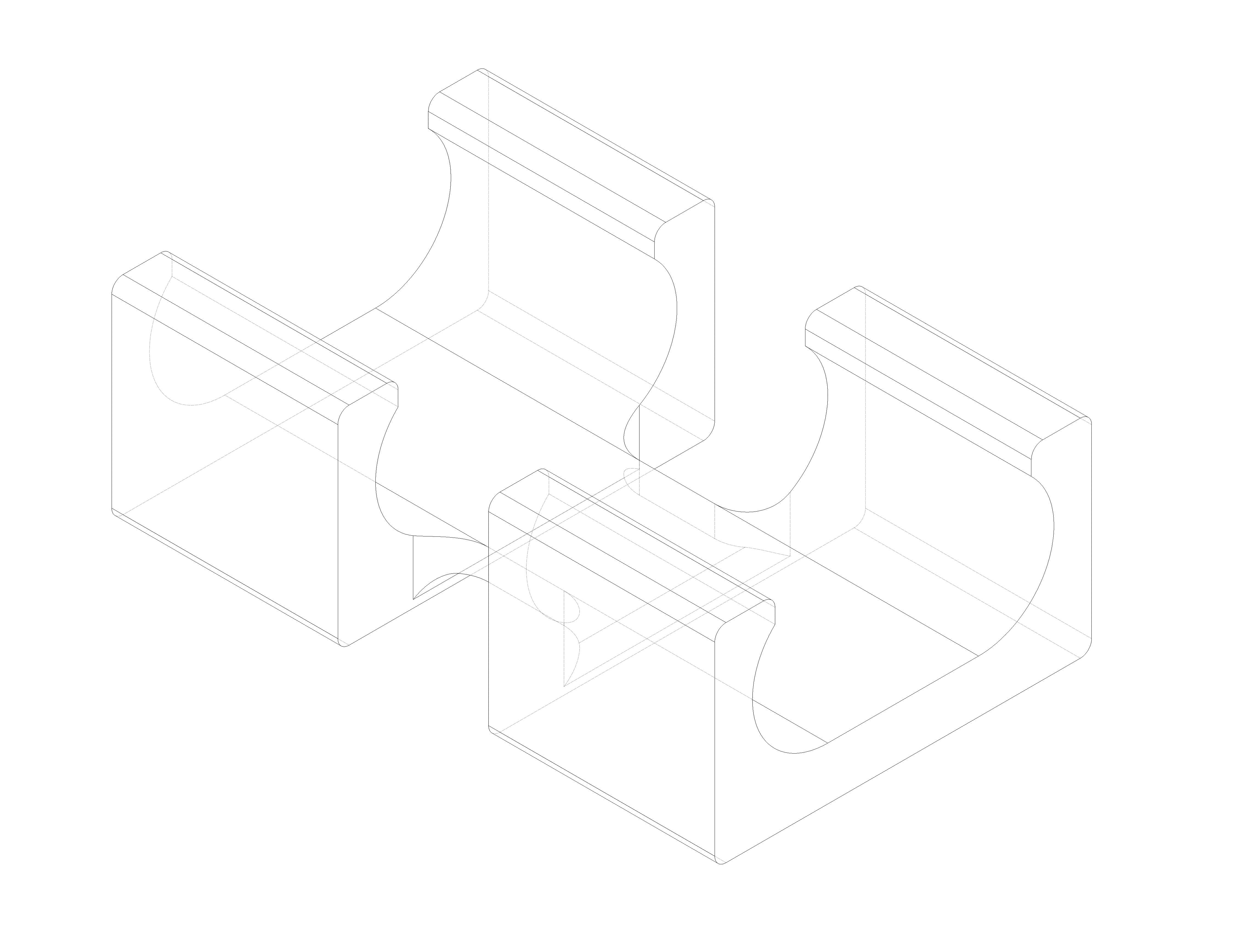 Dual Cable Zip Tie Bracket 10 mm by Scientific Prototypes | Download ...