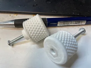 Rotary Encoder Knobs : Knurled Straight Dimples and Blank by Janowan ...