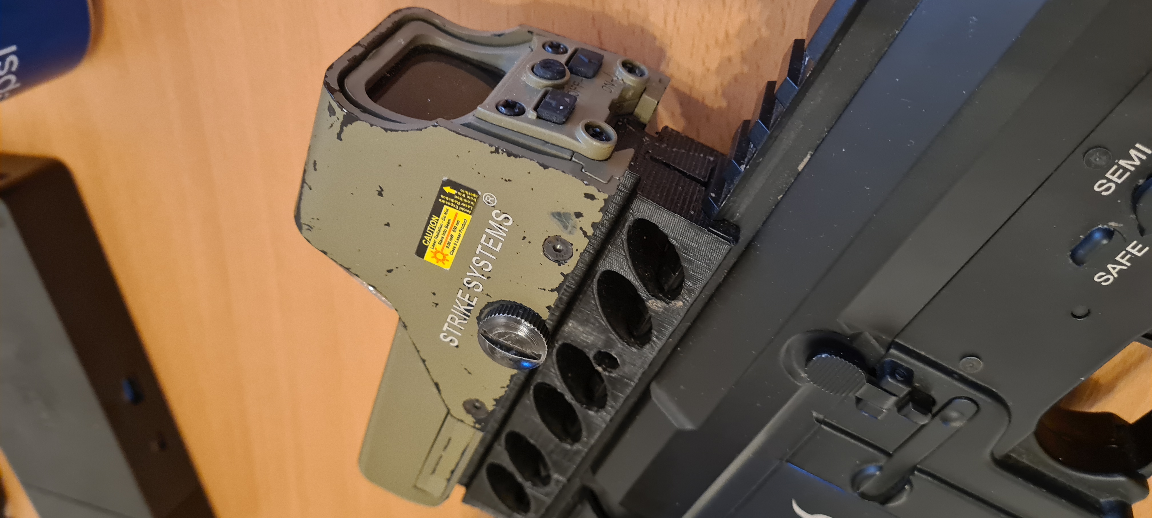 RIS/Picatinny Rail Riser 13mm (Airsoft) by Wermuth3D | Download free ...