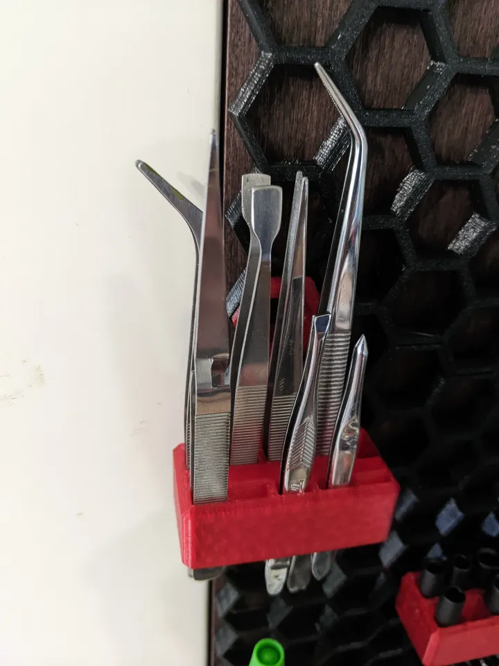 Tweezer Rack by SDHayes | Download free STL model | Printables.com