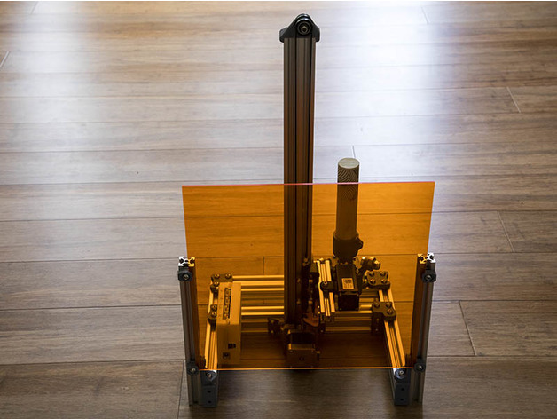 Dedicated Compact Rotary Axis Laser Engraver by geodave | Download free ...