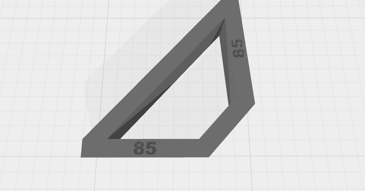 85 degrees square by Adorgu | Download free STL model | Printables.com