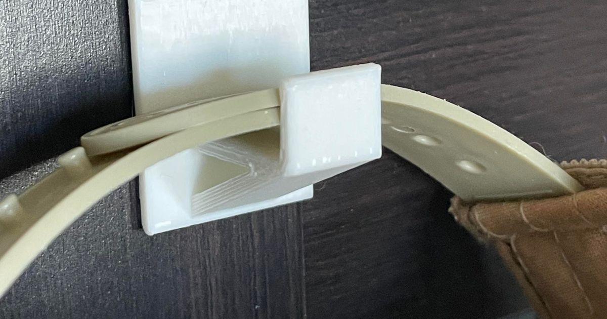 Hat Hook by Shoeshark | Download free STL model | Printables.com