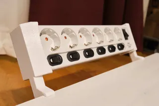Brennenstuhl Sideways outlet strip by renzema | Download free STL model | Printables.com