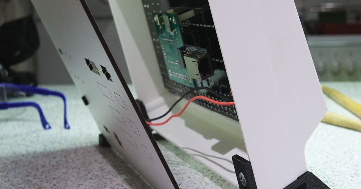 temporary hacking feet for PiDP-11 by desaster | Download free STL ...