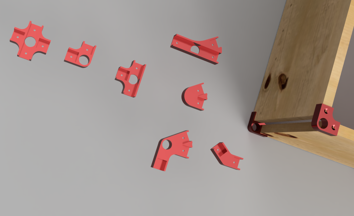 Stable shelf system by Murdoc | Download free STL model | Printables.com