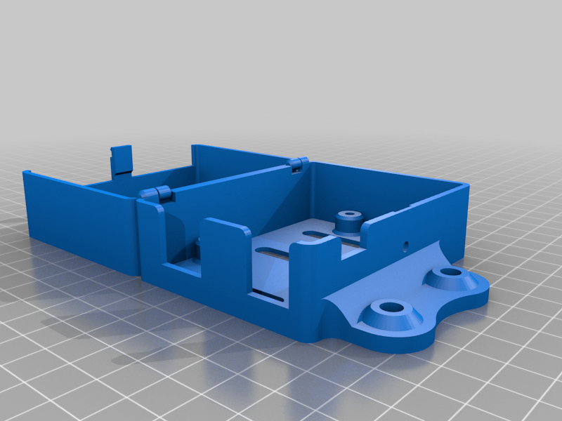 Hinged Controller board Cases by geodave | Download free STL model ...