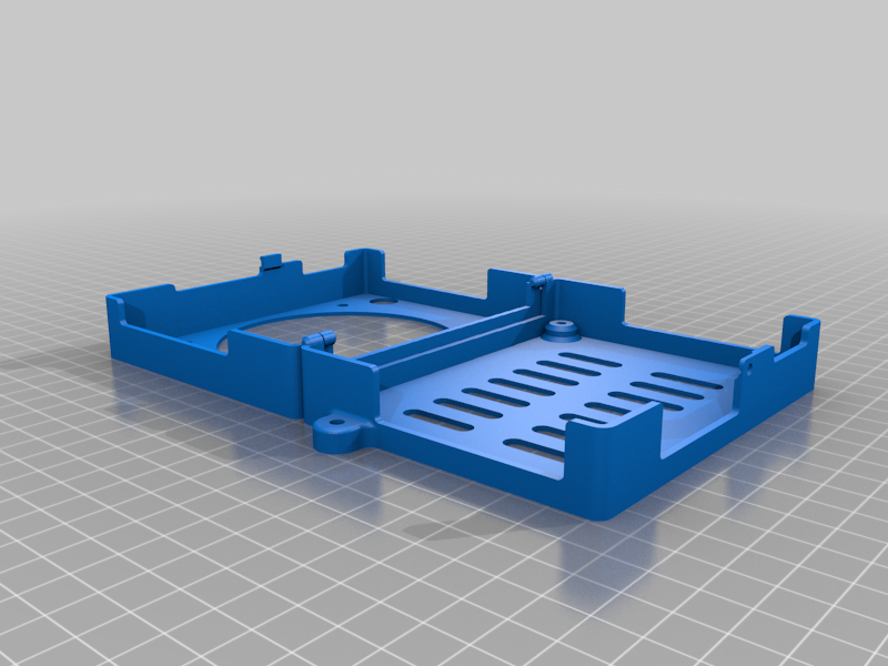 Hinged Controller board Cases by geodave | Download free STL model ...