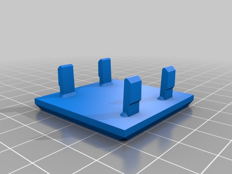 V-Slot Clip-On Endcap Covers by geodave | Download free STL model ...