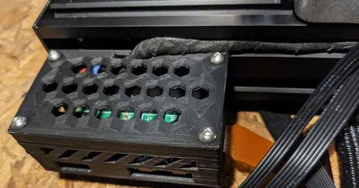 Raspberry Pi Zero Case For Ender 3 Klipper by KeiranSolaris | Download ...