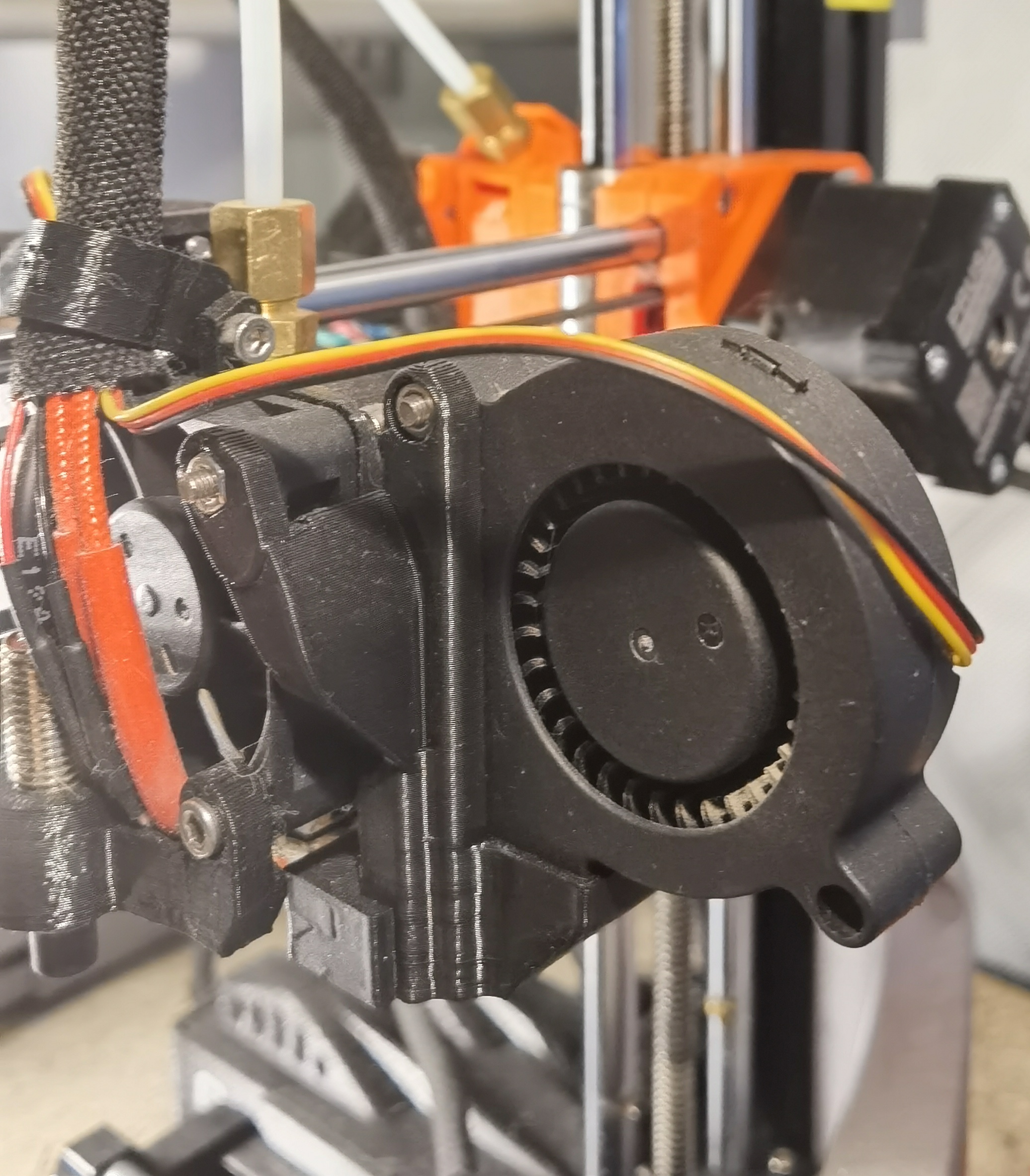 Prusa MINI Second Fan duct by GPHerb | Download free STL model ...