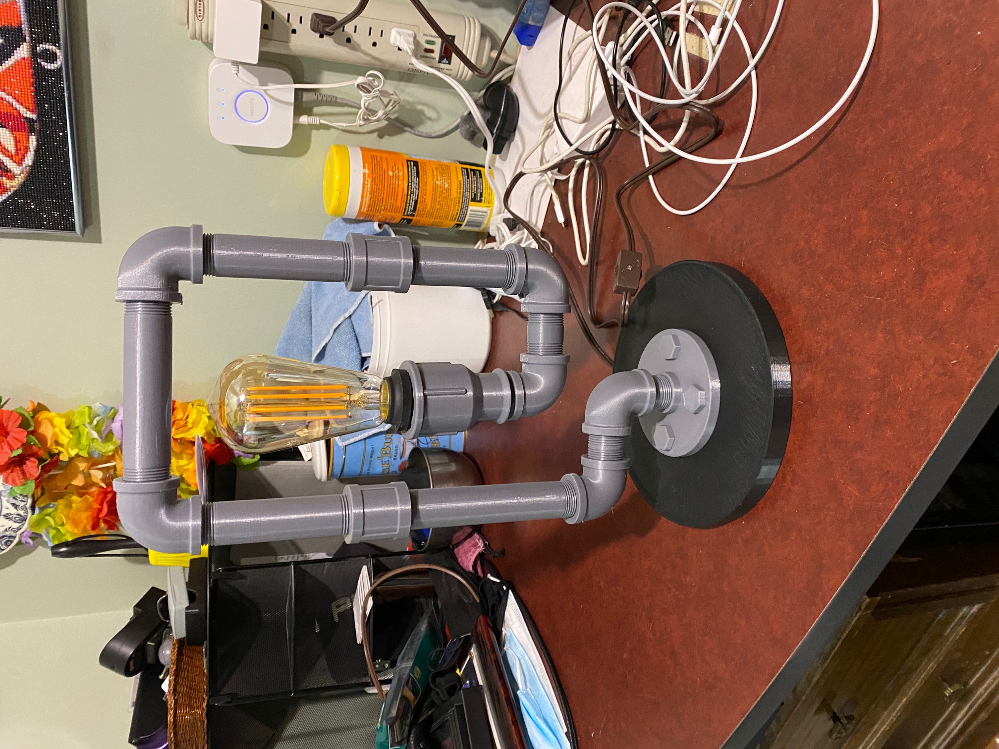 Industrial LED lamp full size! Prints on a MINI too! by Asus1357 ...