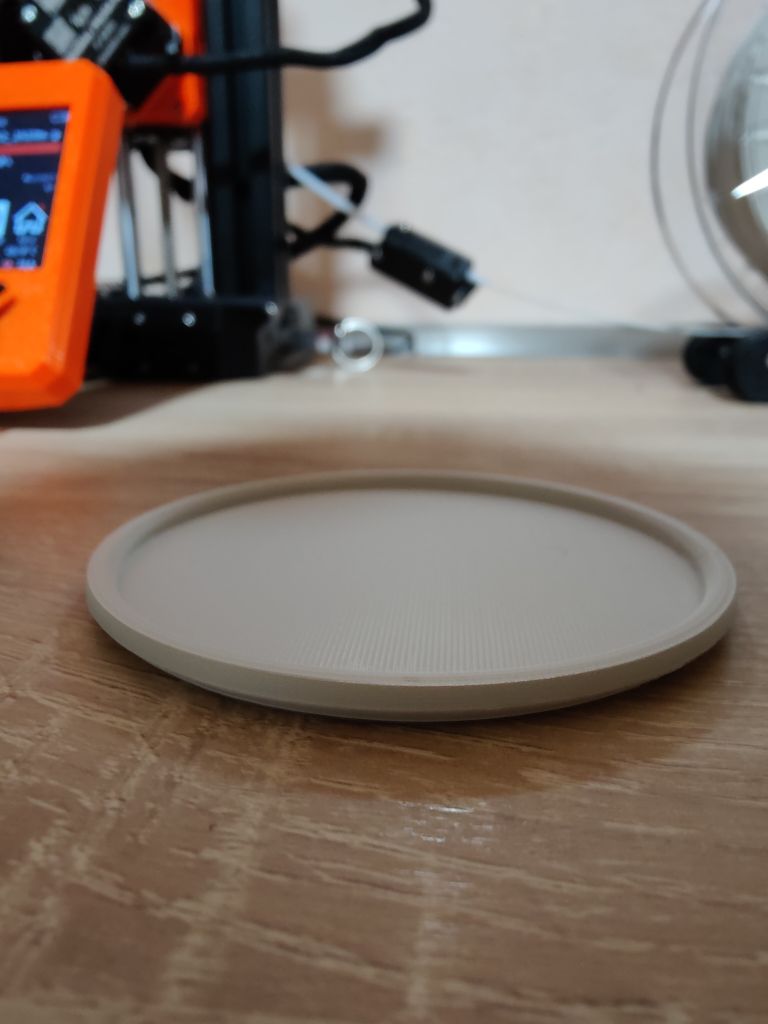 Simple coaster by vier2acht | Download free STL model | Printables.com