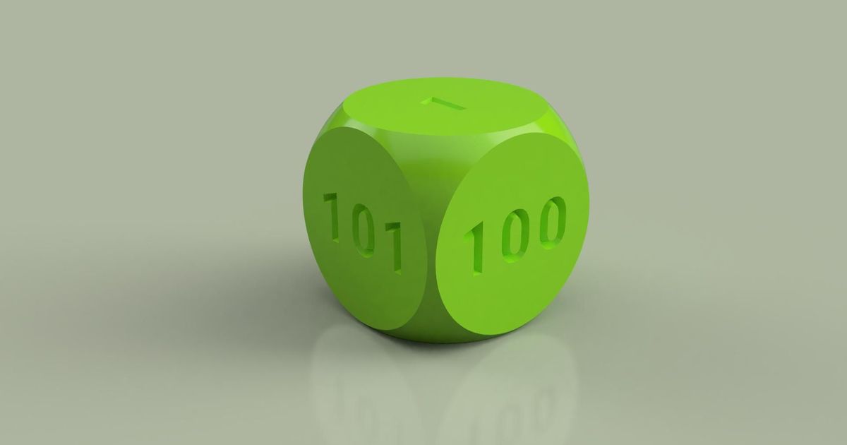 The Binary Dice par Loiseau créatif | Téléchargez gratuitement un ...
