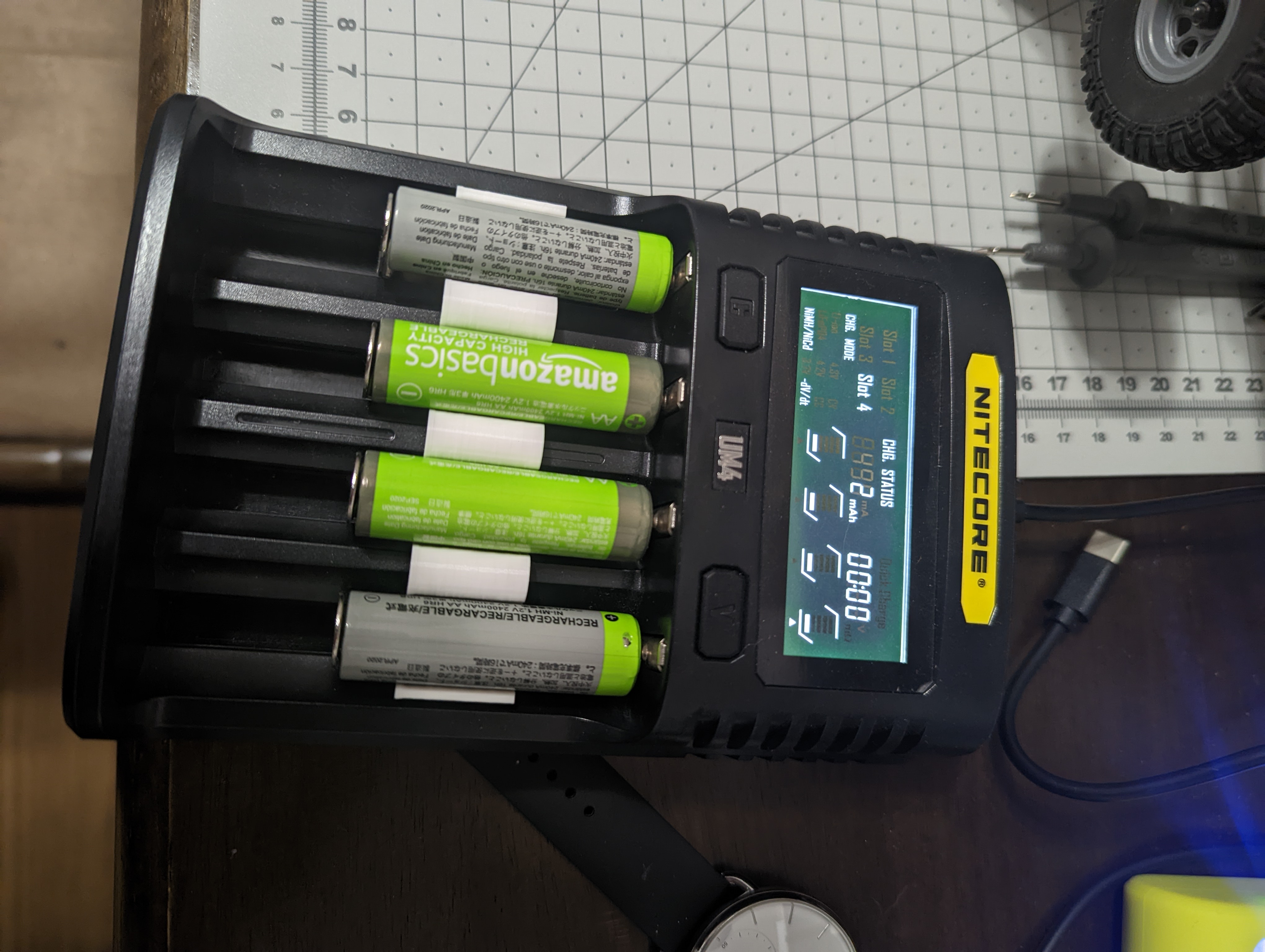 Nitecore charger - AA riser by Saow | Download free STL model ...