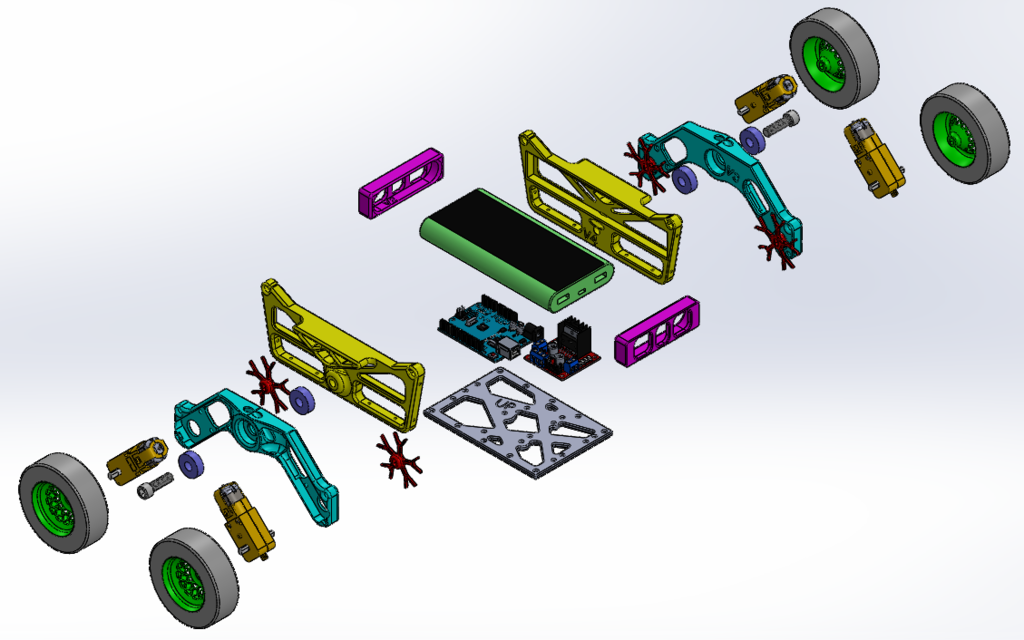 off-road robotics platform (rovers) por Froy192 | Descargar modelo STL ...
