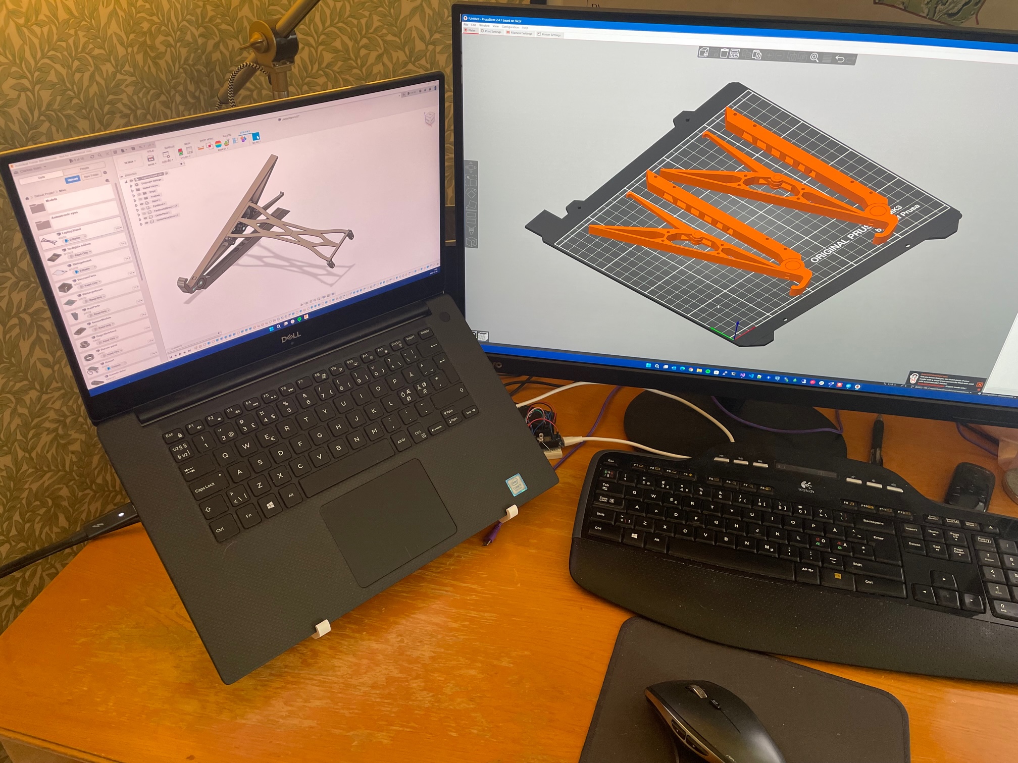 Laptop stand by clarke | Download free STL model | Printables.com